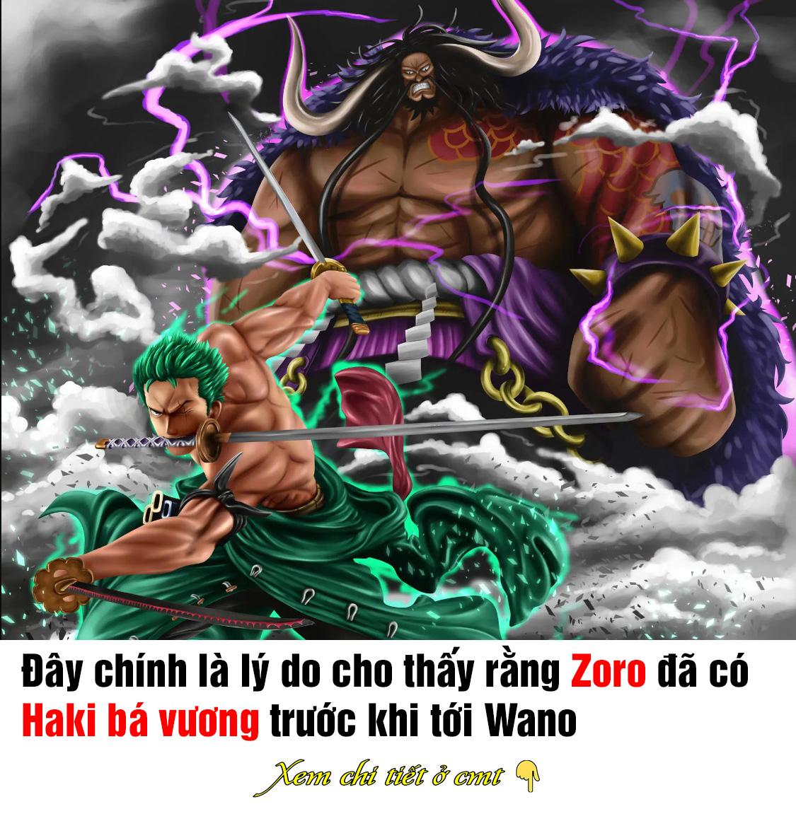 Zoro đã có Haki Bá Vương trước Wano? - tradacafe